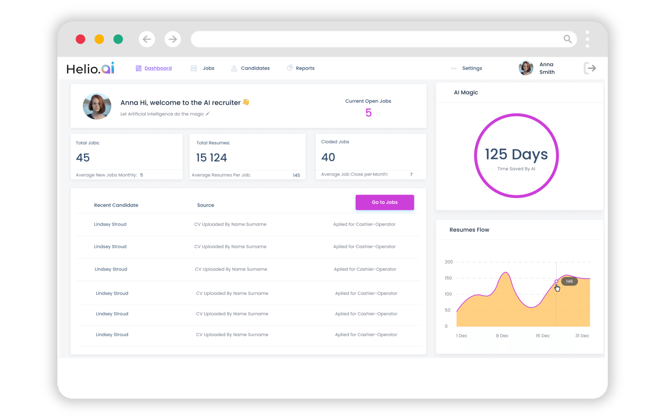 Helio.AI - Recruiting Software